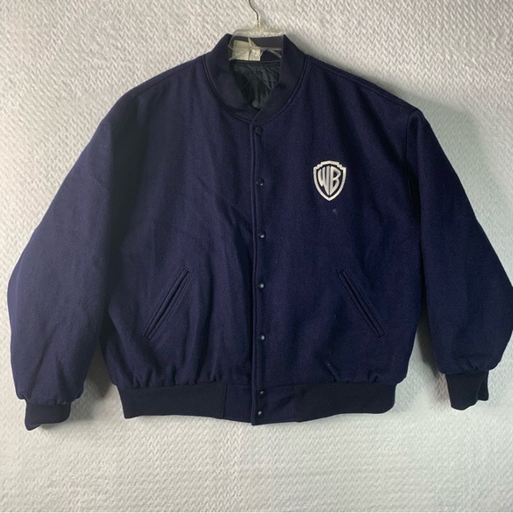 Warner Bros. | Jackets & Coats | Vintage Warner Brothers Varsity Jacket ...